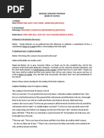 Baptist Wedding Ceremony Script With Sermon 3 | PDF | Religious Belief ...