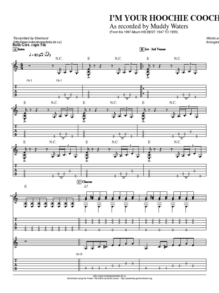 Im Your Hoochie Coochie Man | PDF | Blues | Leisure