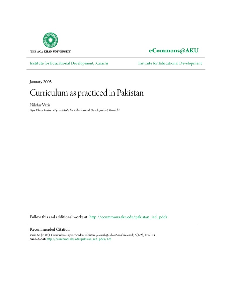 The Role of Education in Maintaining Social Order | PDF | Curriculum ...