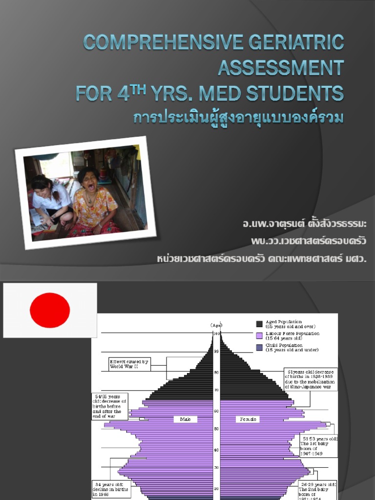 Comprehensive Geriatric Assessment For 4th Yrs. Med Students | PDF