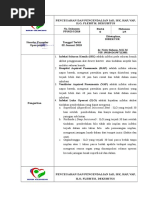 Check List Pemaantauan Pencegahan Phlebitis | PDF