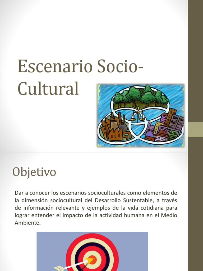 Escenario Socio Cultural | PDF | Índice de Desarrollo Humano | Sociedad