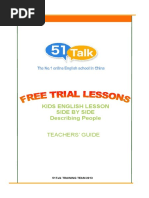 51talk Lesson Flows | PDF