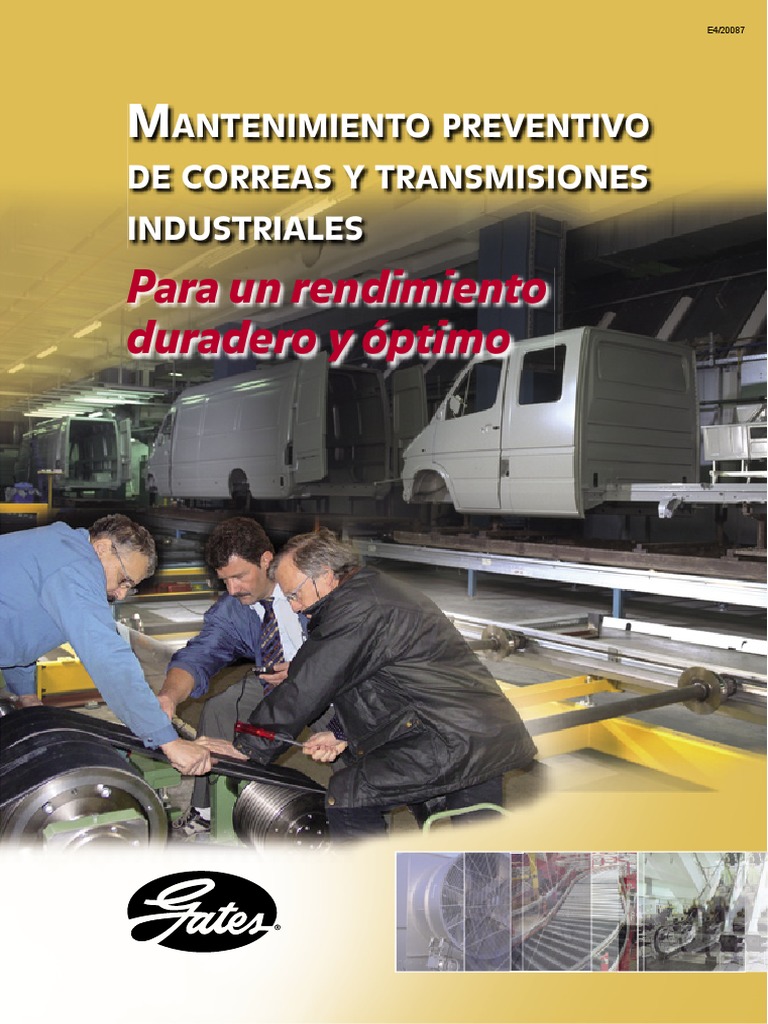 Bandas Industriales Gates PDF | Descargar gratis PDF | Ingeniería de ...