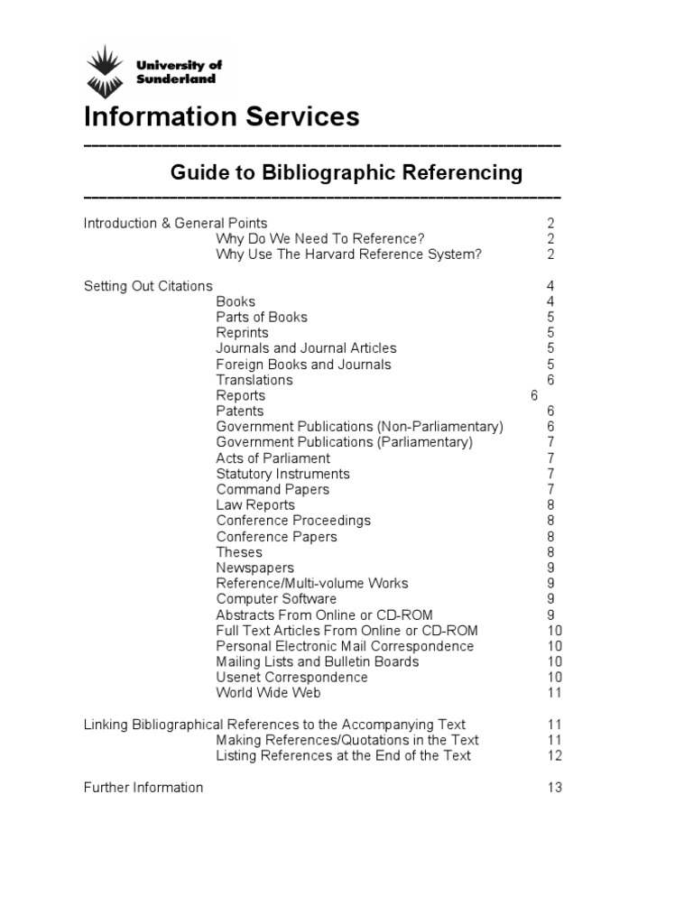 Harvard Referencing Guide | PDF | Citation | Bibliography