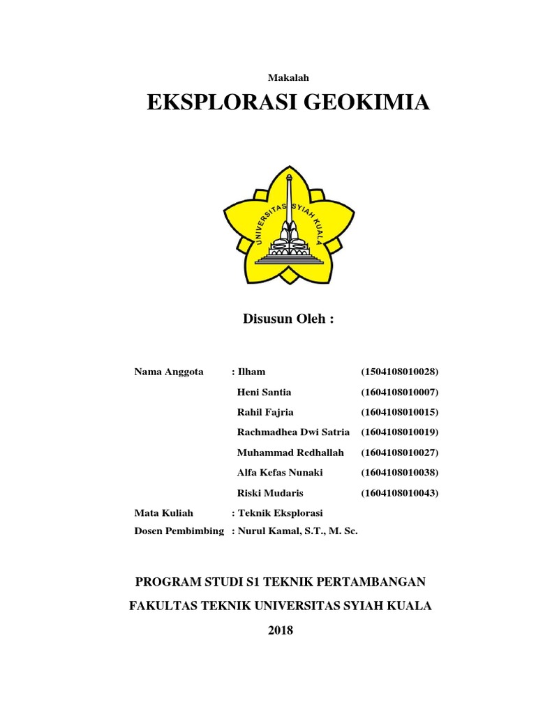 Eksplorasi Geokimia | PDF