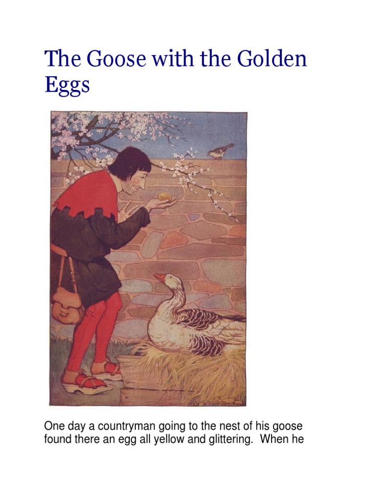 The Goose With The Golden Eggs | PDF