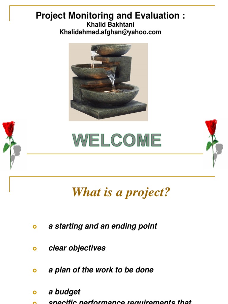 Project M&E | PDF | Evaluation | Cognition