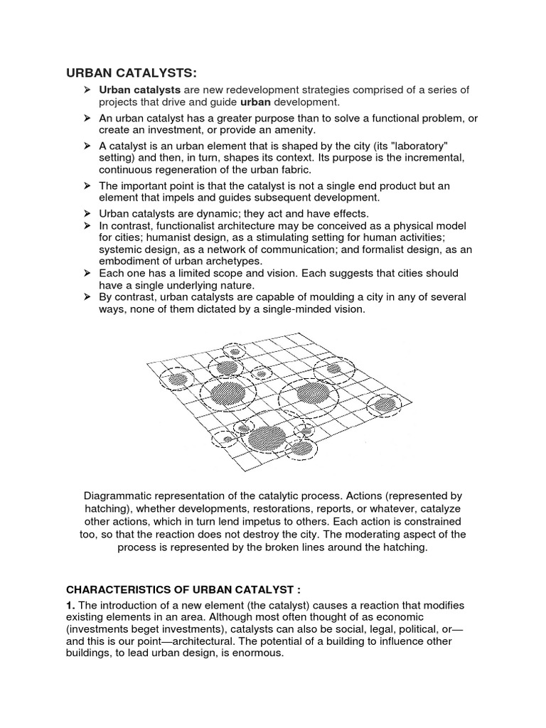 Drive Growth and Regeneration with Urban Catalyst Projects | PDF ...