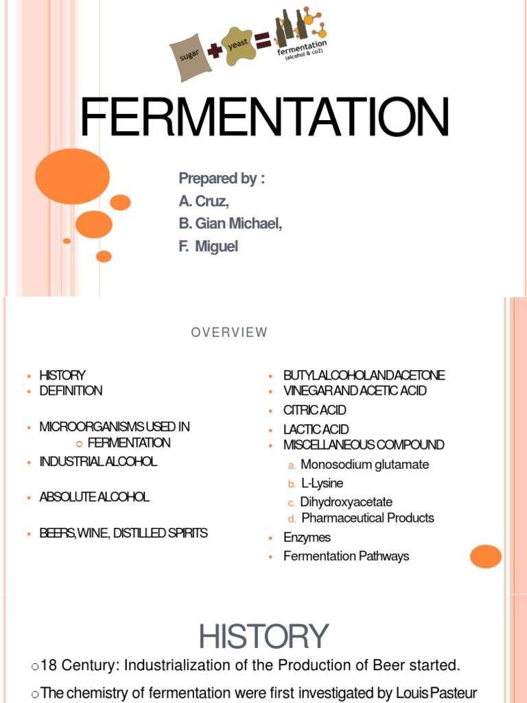 Fermentation | PDF | Brewing | Homebrewing