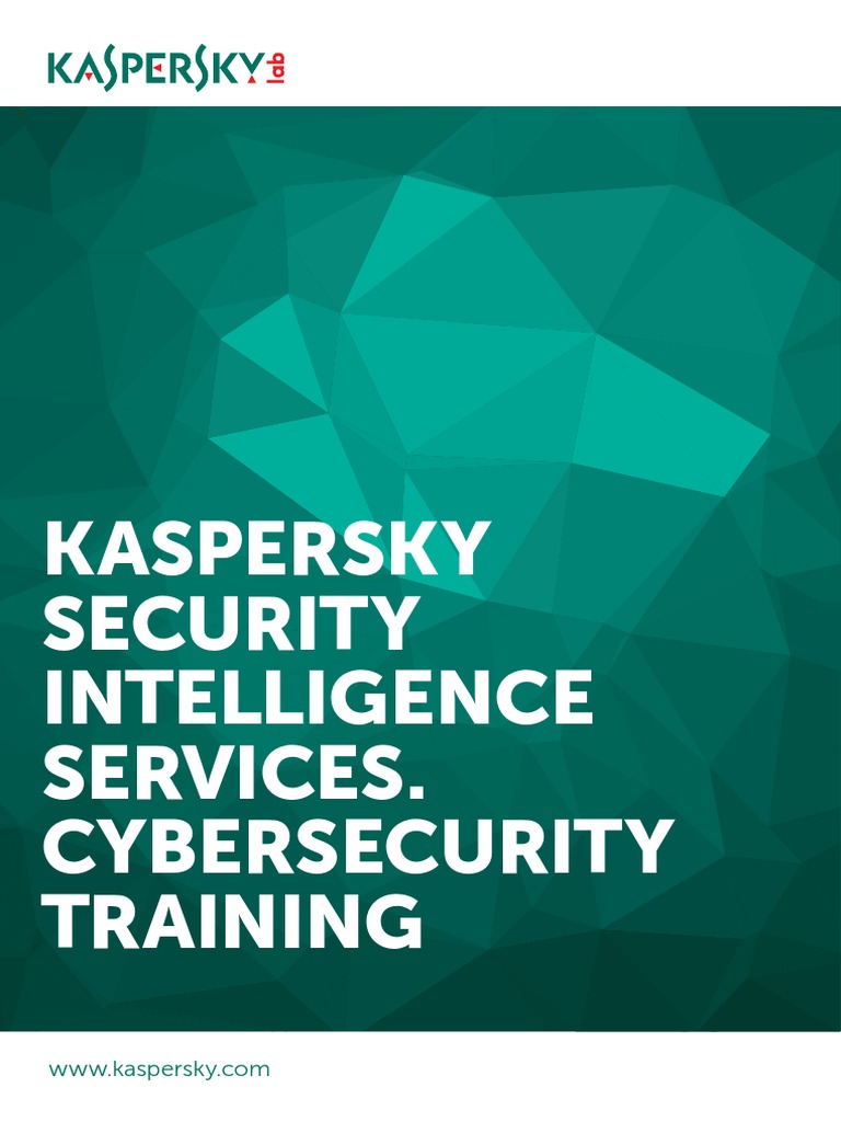Kaspersky Security Intelligence Training | PDF | Computer Security | Security