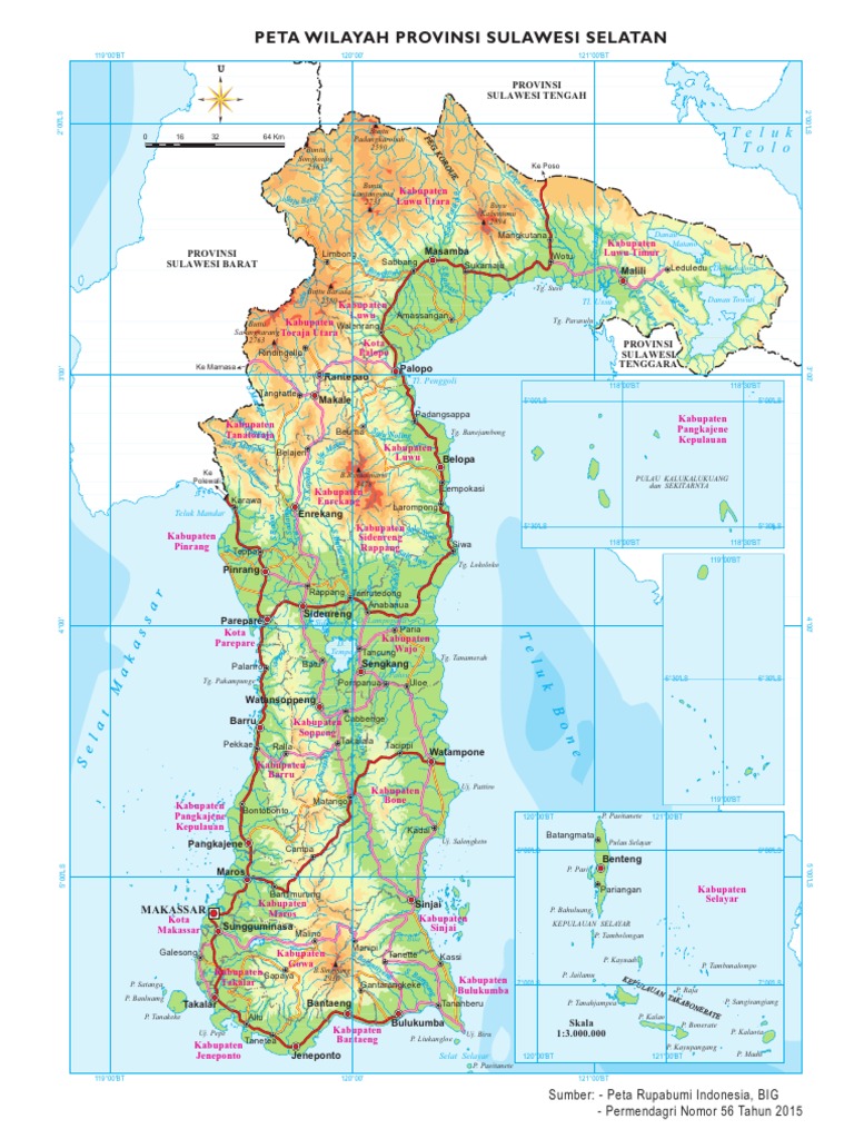 27 Peta Wilayah Prov Sulsel PDF | PDF