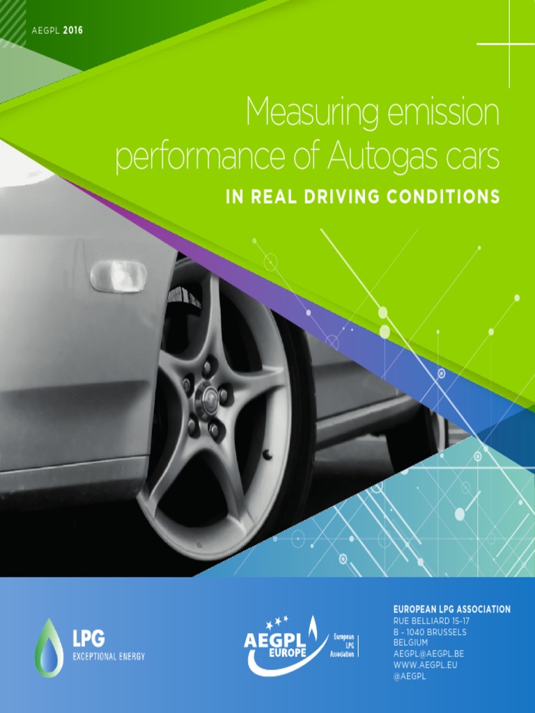 Measuring Emission Performance of Autogas Cars 2016 | PDF | Exhaust Gas ...