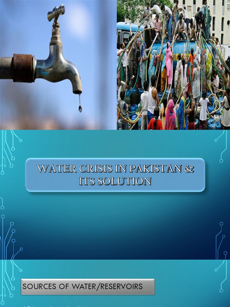 Water Crisis in Pakistan | PDF