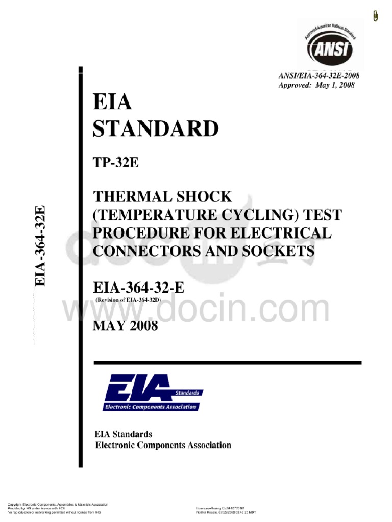Eia 364-32 PDF | PDF