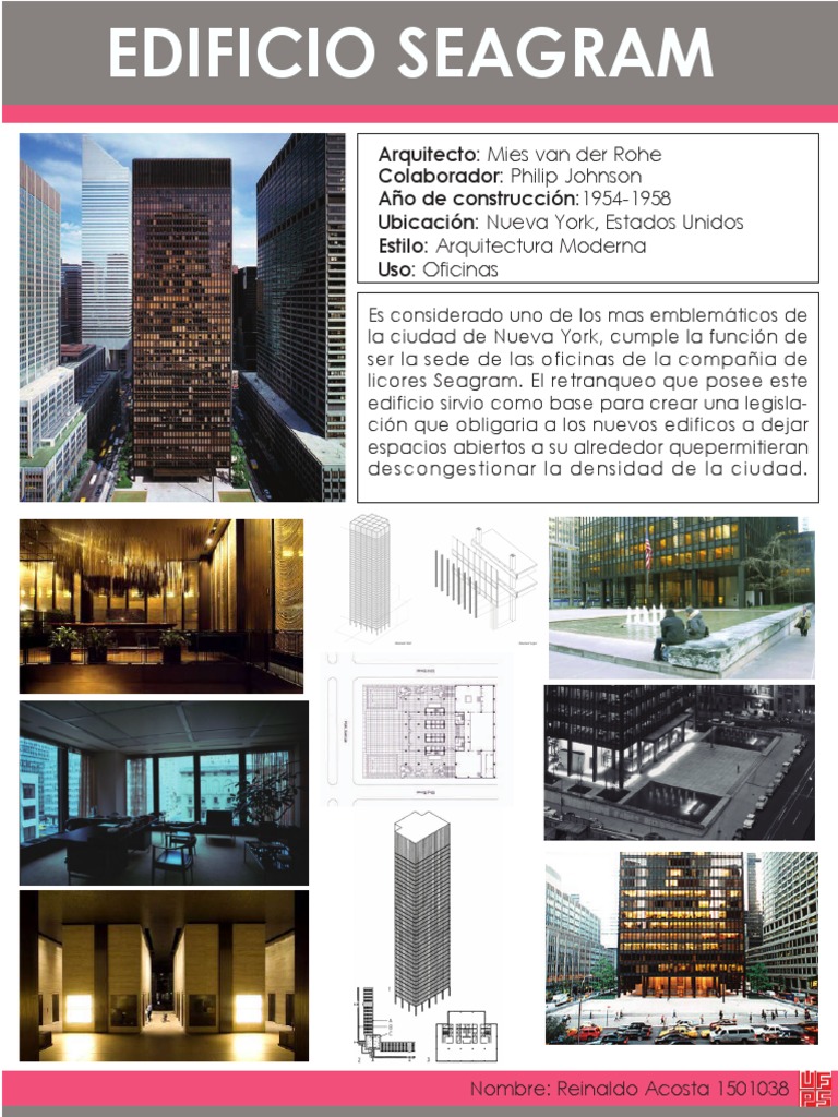 Edificio Seagram Parte I | PDF