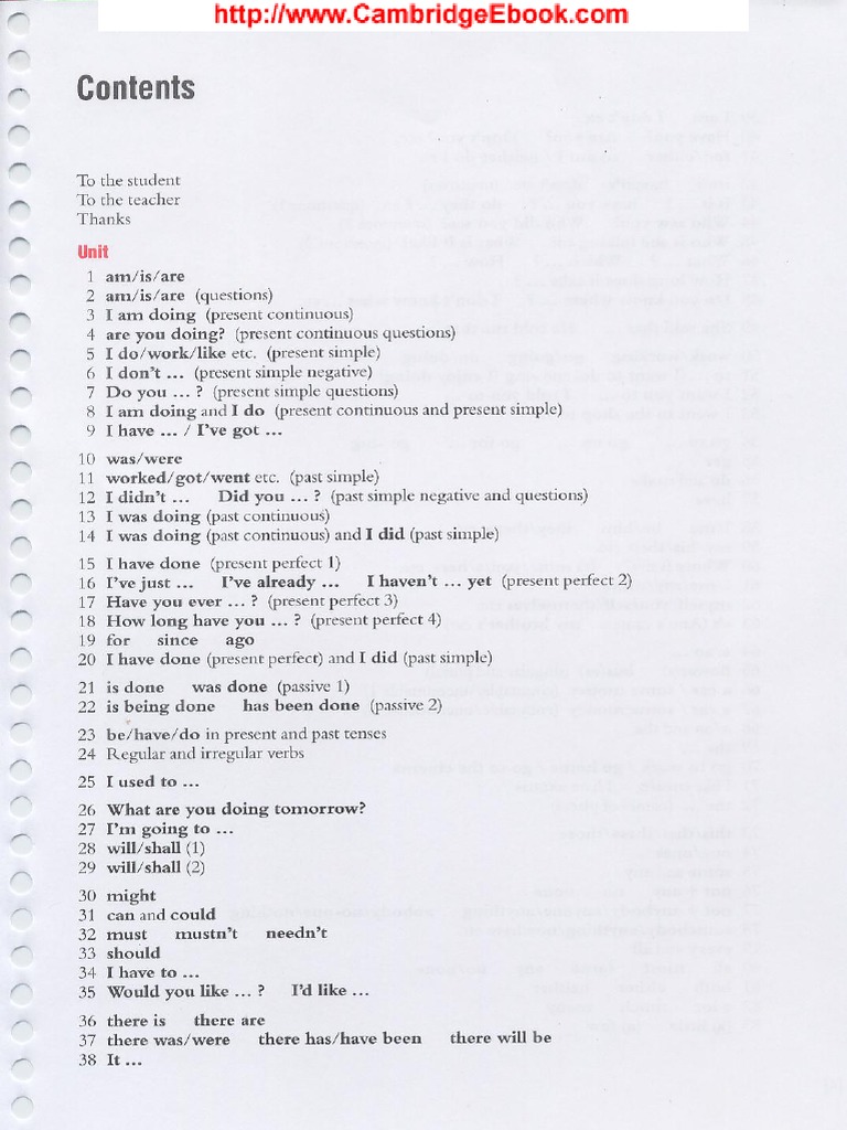 Essential English Grammar - Elementary - Cambridge 2 PDF | PDF