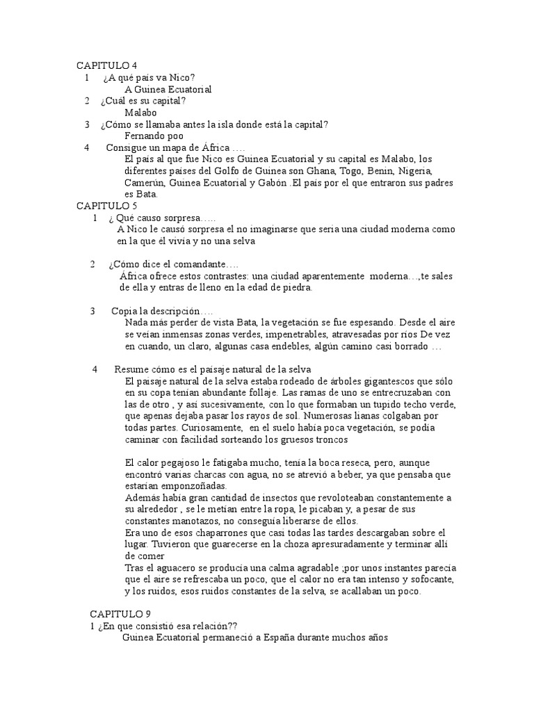 Resumen de "Un amigo en la selva" | PDF | Naturaleza