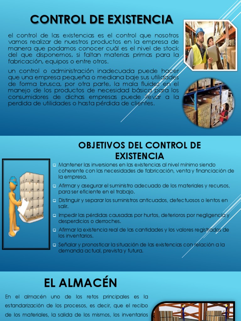 Control de Existencia 1 1 | PDF | Inventario | Obtención