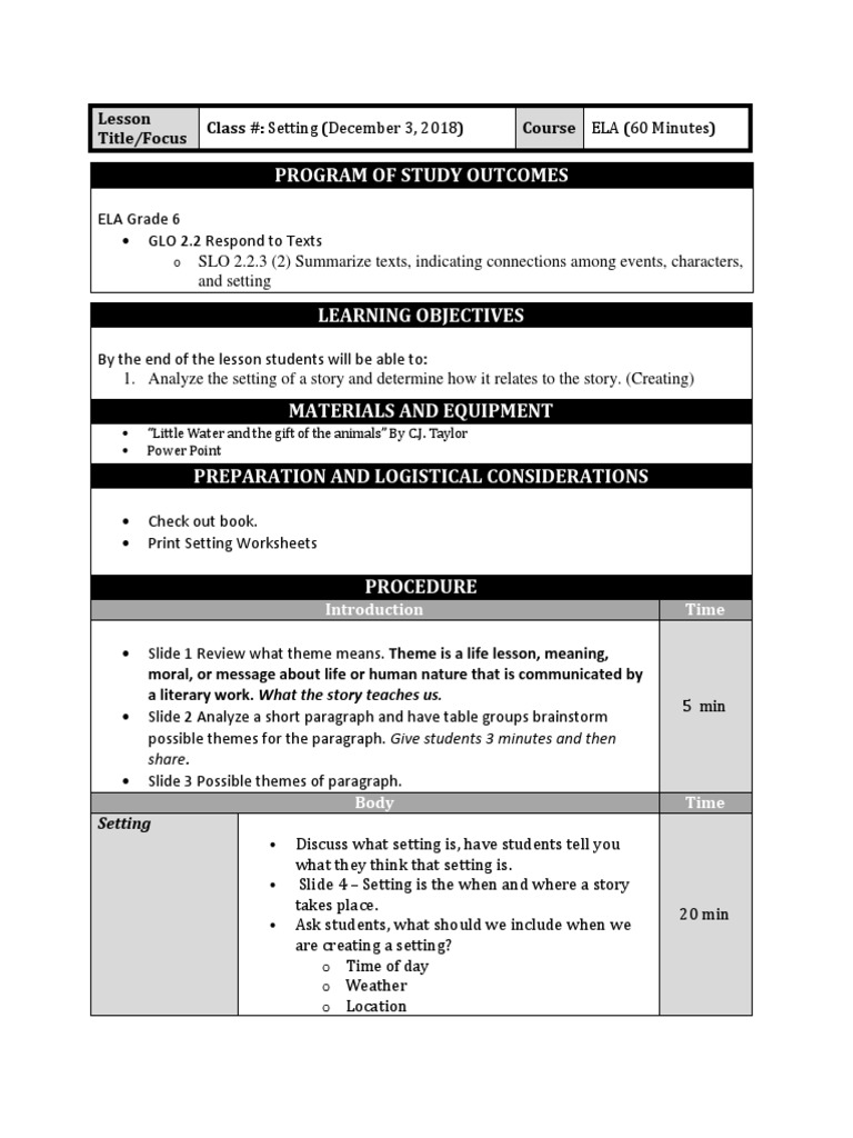 Ela Lesson Website | PDF | Psychological Concepts | Cognitive Science