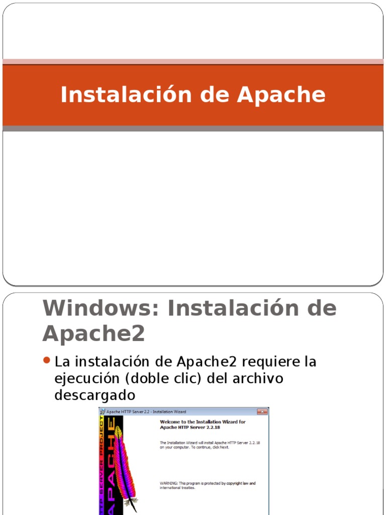Resumen Instalacion de Apache | PDF | Servidor HTTP Apache | Directorio (Computación)