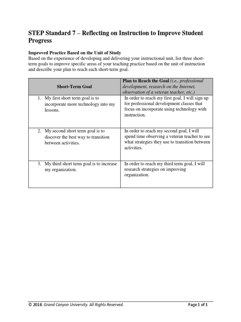 Step Template 7 | PDF