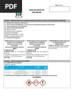MSDS Zetanil | PDF | Agua | Ecología