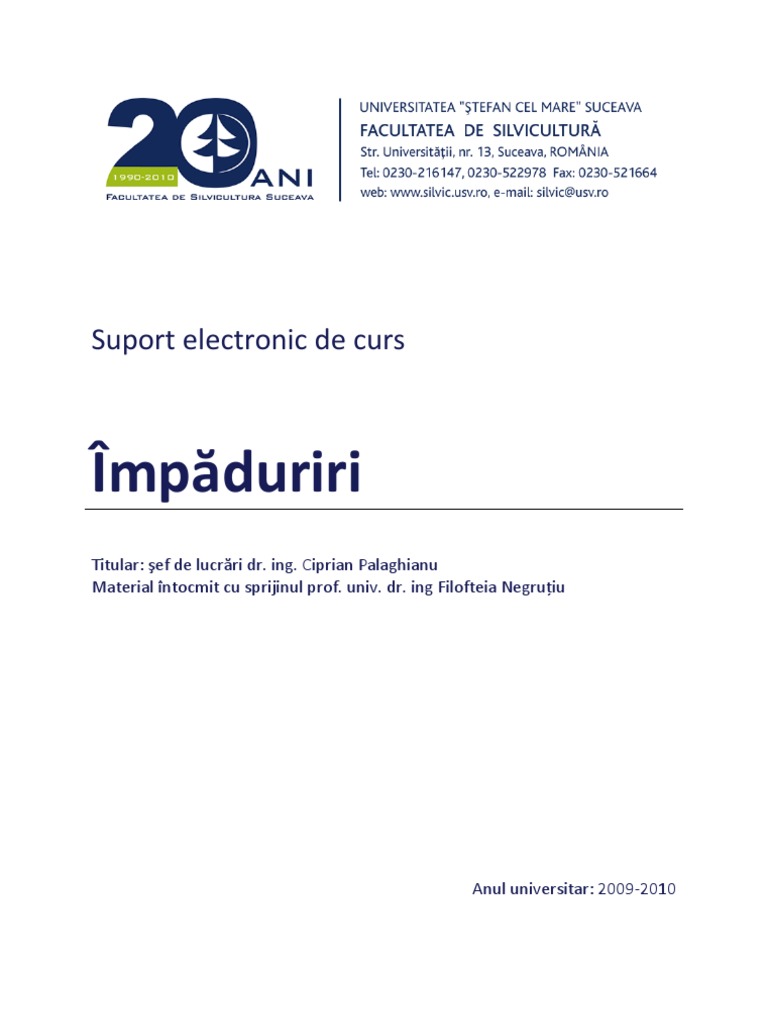 Curs Impaduriri | PDF