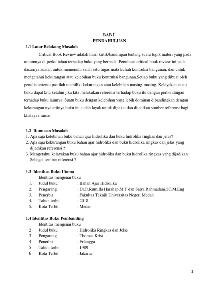 Isi CBR Hidrolika | PDF | Sains & Matematika