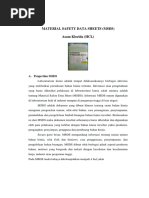 MSDS Aquadest | PDF