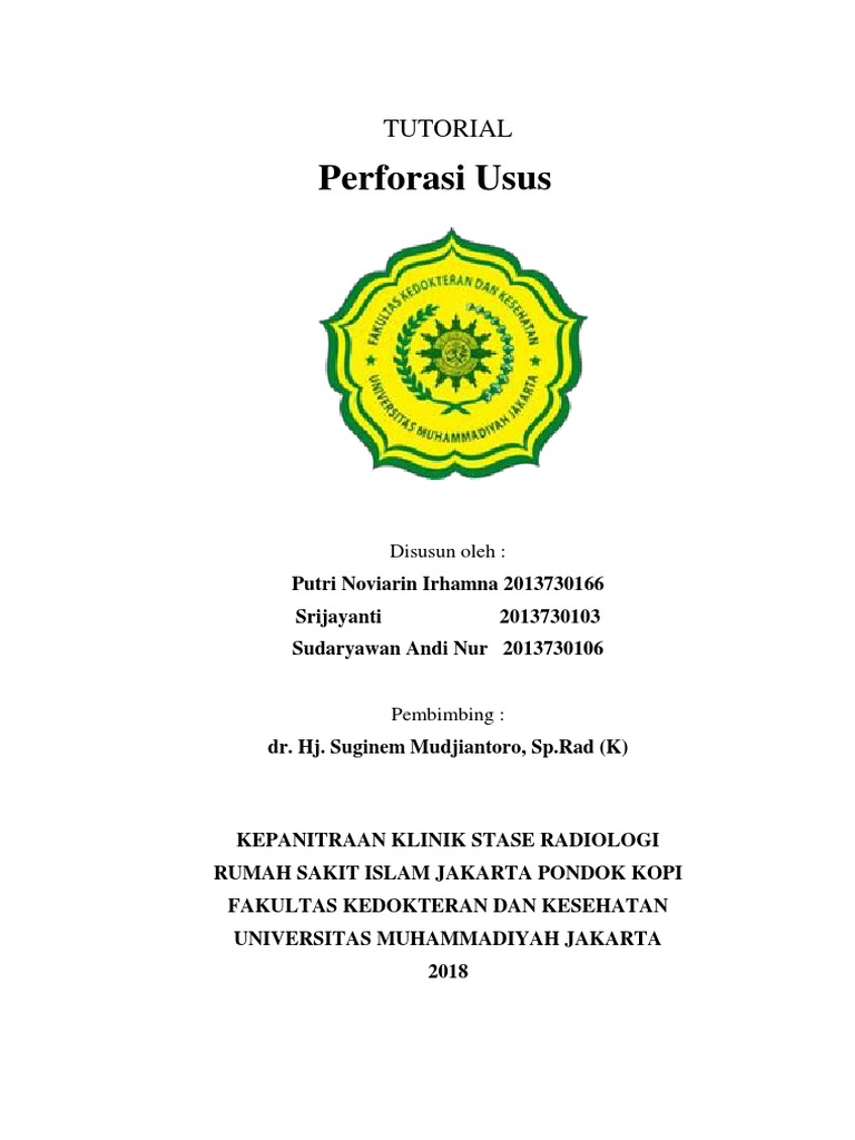 PERFORASI USUS | PDF