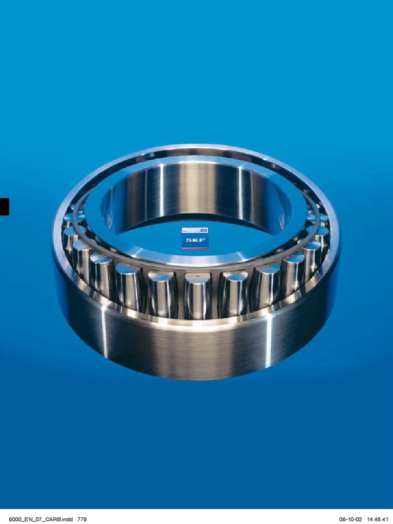 6000 en 07 CARB Toroidal Roller Bearing | PDF | Bearing (Mechanical ...