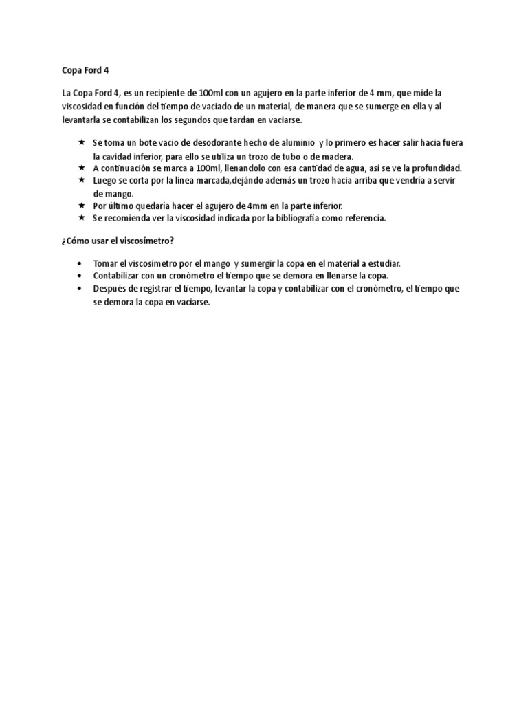 Copa Ford 4 | PDF