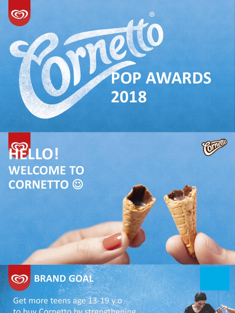 Cornetto Pop Award - Brief v3 | PDF | Brand | Marketing