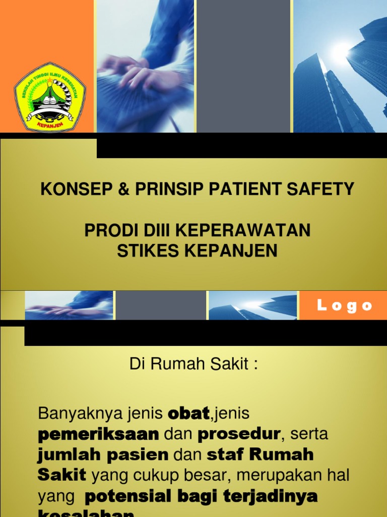 Konsep Dan Prinsip Patient Safety Pdf