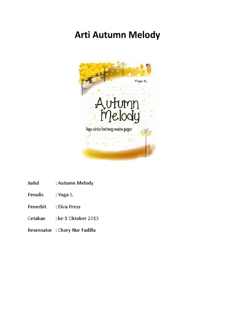 Arti Autumn Melody | PDF