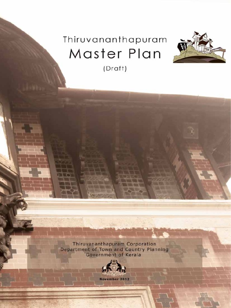 TVM Corp Masterplan Draft 201304 PDF | PDF | Urban Planning | Kerala