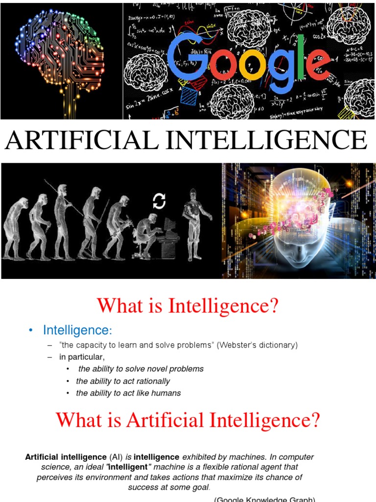 AI Presentation | PDF | Artificial Intelligence | Intelligence (AI ...