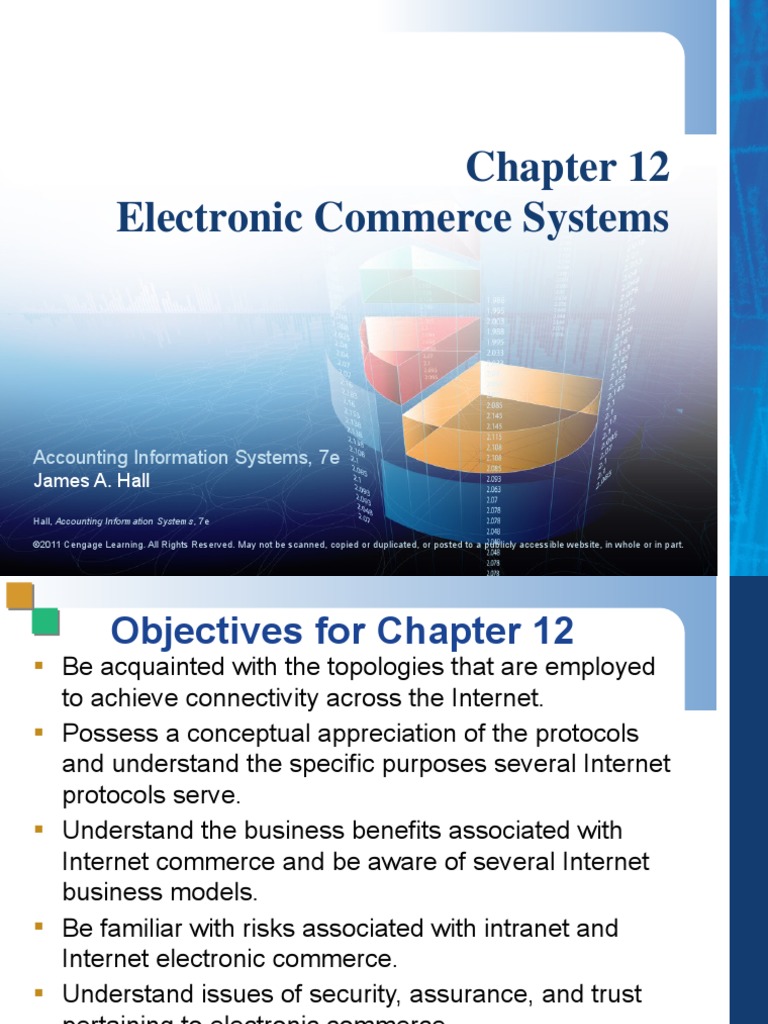 Chapter 12 Electronic Commerce Systems: Accounting Information Systems ...