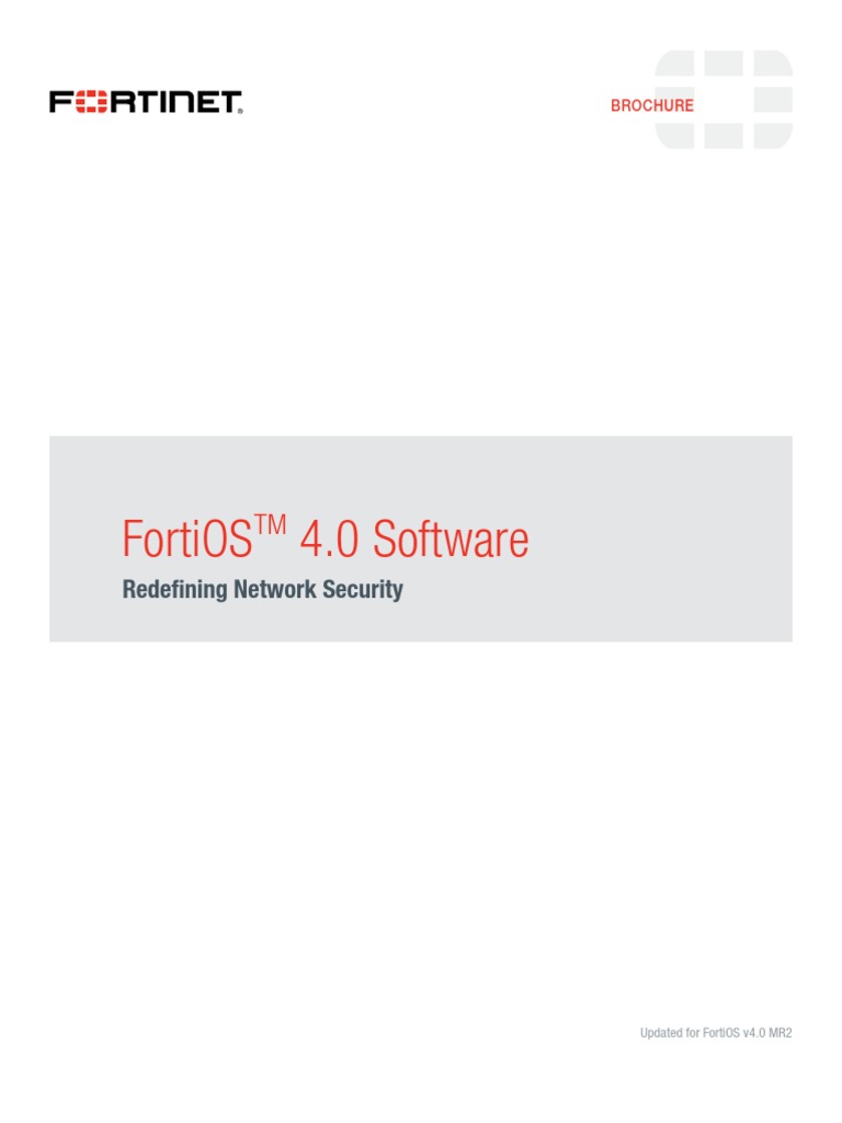 Fortinet FortiOS Brochure | PDF | Transport Layer Security | Computer ...