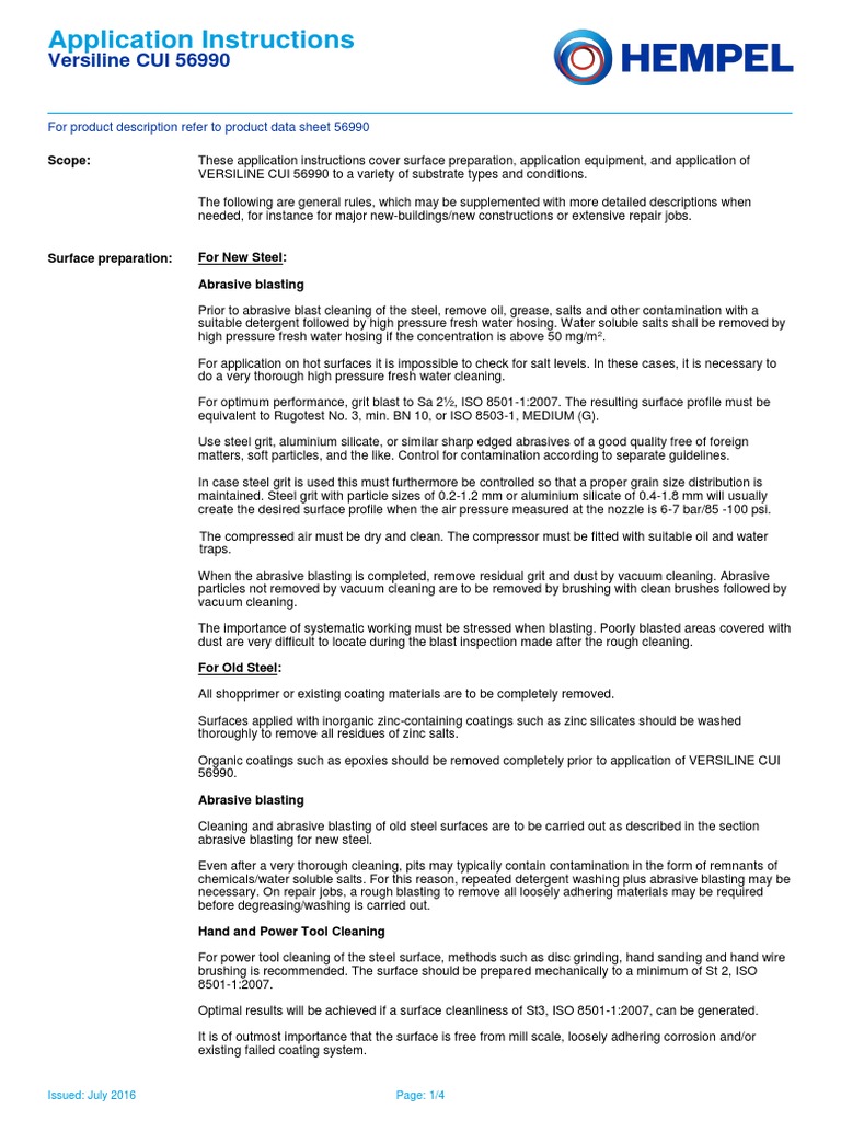 Ai Versiline Cui 56990 English | PDF | Paint | Abrasive