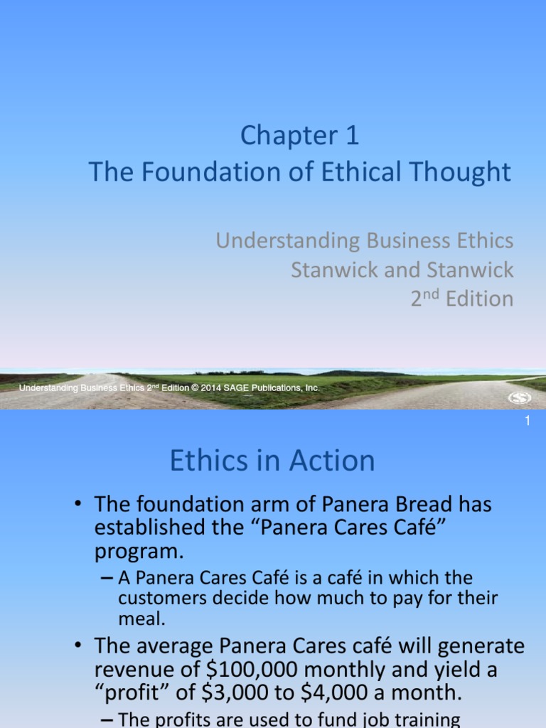 Chapter 1 The Foundation of Ethical Thought | PDF | Business Ethics ...