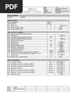 Data Sheet PSV | PDF | Valve | Liquids