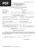 DOJ Investigation Data Form 2008 | PDF | Prosecutor | United States ...