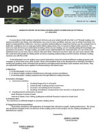 National Reading Month Celebration Narrative Report | PDF ...