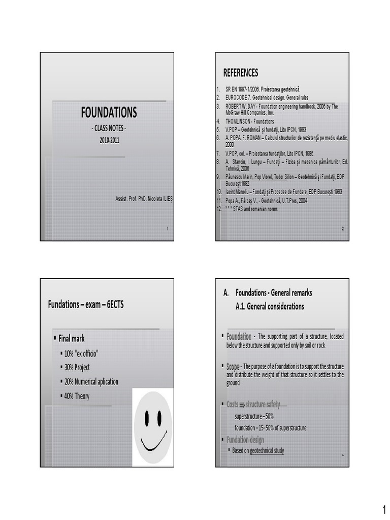 Fundatii | PDF