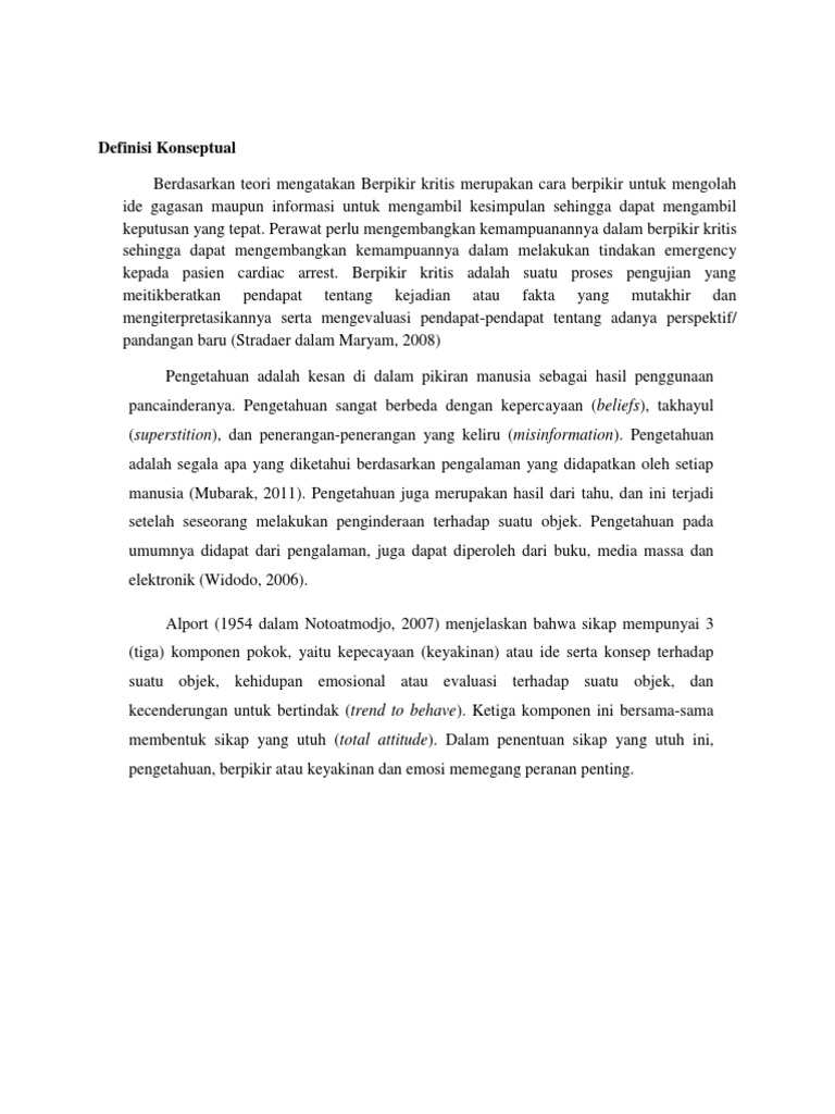 Definisi Konseptual | PDF