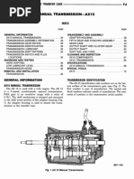 Getrag 238 Manual Transmission Guide | PDF | Manual Transmission ...