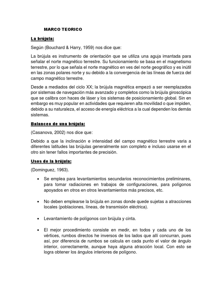 Brujula | PDF | Brújula | Azimut