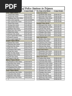 List of Police Stations by Division | PDF | Public Safety | Telephony